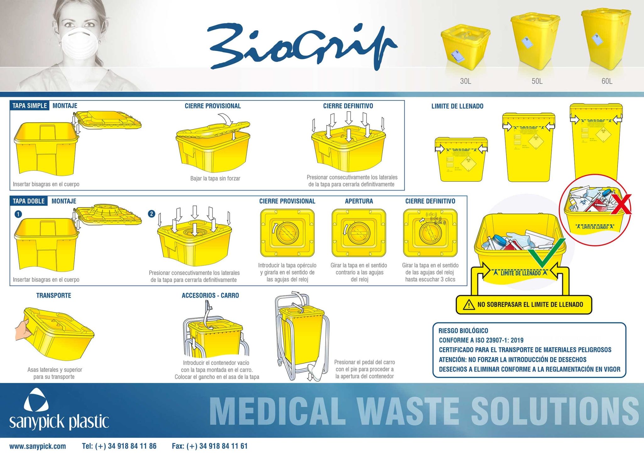 Biogrip 60L - Sanypick